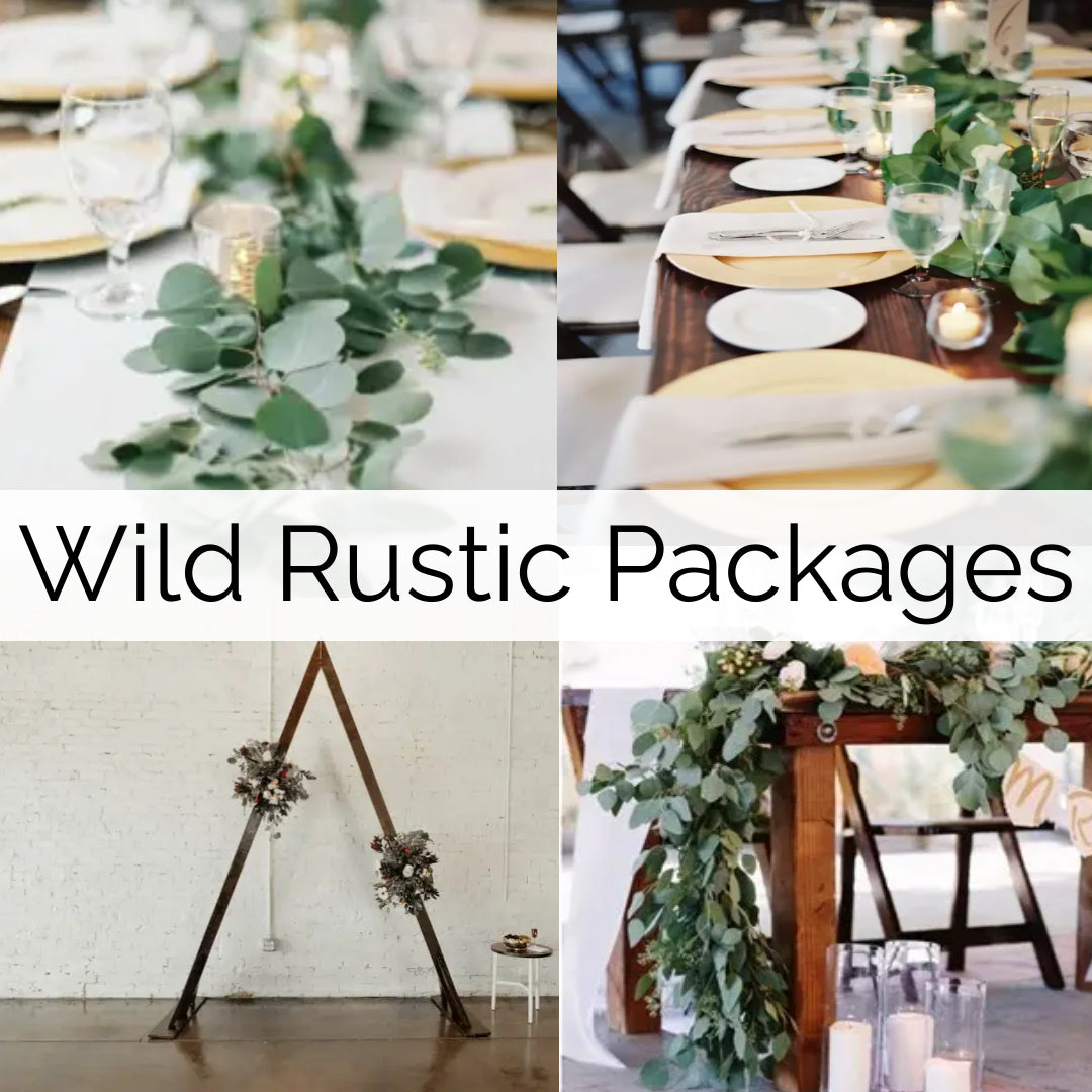 Wild Rustic 25 Guest Package // WHOLESALE PRICING – The Party Rental Collective